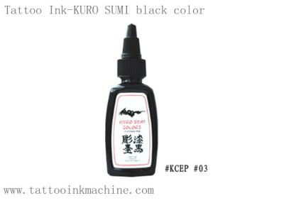 China 1OZ True Black Color Eternal Tattoo Ink OEM Kuro Sumi For Tattooing Body for sale