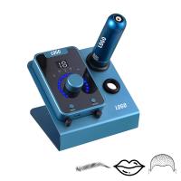 China Electric Type SMP Scalp Micropigmentation Device with Permanent Makeup and Swiss Motor Tattoo Machine in Black Blue for sale
