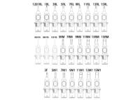 China Cartridge Tattoo Eyebrow Lips Eyeliner Permanent Makeup Needles for sale