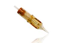 China 20Pcs/Box Yellow  Cartridge Tattoo Eyebrow  Permanent Makeup Needles for sale