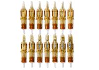 China 20Pcs/Box Yellow  Cartridge Tattoo Eyebrow  Permanent Makeup Needles for sale