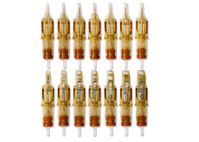 China 20Pcs/Box Yellow  Cartridge Tattoo Eyebrow  Permanent Makeup Needles for sale