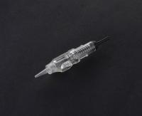 China Transparent Disposable Permanent Makeup Needles With Caps For Eyebrow for sale