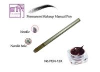 China 110mm Permanent Makeup Lock-in Device Manual Tattoo Pen for Eyebrow Tattooing for sale