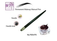 China 135MM Permanent Manual Tattoo Pen Eyebrow Makeup Lock Pin Device for sale