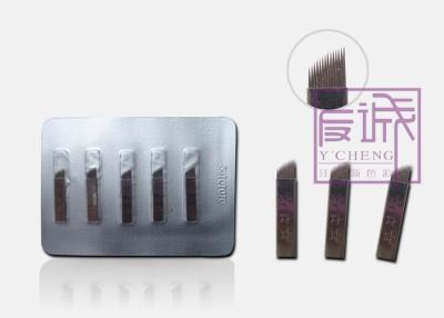 China 3 Star Premade Sterile Loose Permanent Makeup Needles for Manual Tattoo Pen for sale