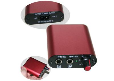 China Custom 90v-265v Wireless Single Tattoo achine Power Supply with Foot Switch for sale