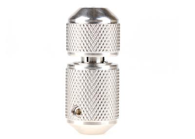 China Custom Silver Stainless Steel Tattoo Gun Grips for Tattoo Machine for sale