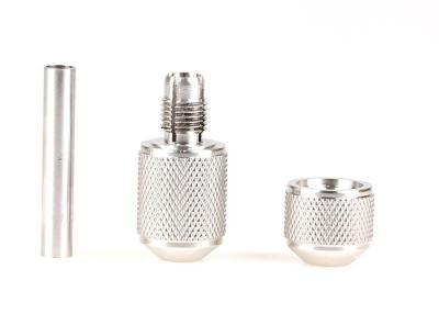 China One Piece 22MM Silver Stainless Steel Tattoo Grips Tubes for Tattoo Machine for sale