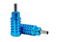 China OEM Blue Tattoo Machine Aluminum Alloy Tattoo Gun Grips Tubes for sale