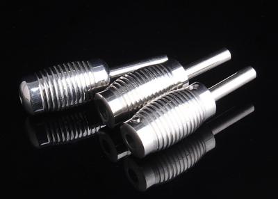 China 50mm 316L Stainless Steel Tattoo Grips with Tube for Tattoo Equipment for sale
