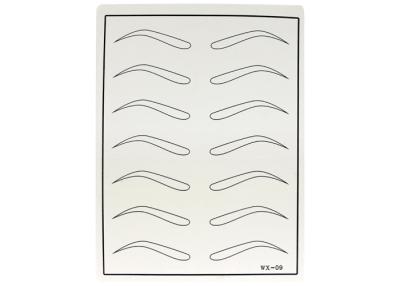 China OEM Fake Skin-like Eyebrow Tattoo Practice Skins Leather Permanent Makup Training Skin for sale