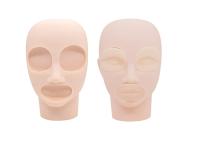 China 3D Permanent Makeup Fake Tattoo Practice Skins Tattoo Head Practice Skin for sale
