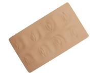 China OEM Rubber Fake Tattoo Practice Skins Permanent Makeup Eyebrow Practice Sheet for sale