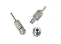 China OEM Stainless Steel Tattoo Grips and Tubes with Back Stem for sale