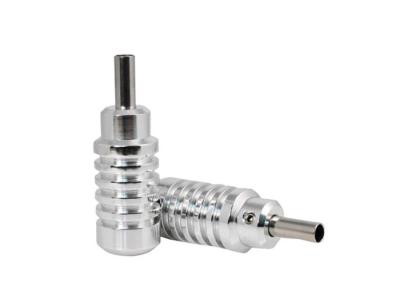 China 52mm Aluminum Silver Purple Green Knurled Chromatic Tattoo Grips and Tubes for sale