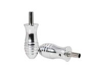 China Custom Colorful Aluminum Chromatic Tattoo Machine Grips and Tubes for sale