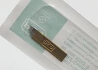 China Stable Tattoo Equipment Supplies , 14pin/pc Eyebrow Tattoo Cosmetic Needle for sale