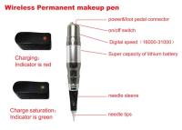 China Custom Tattoo Equipment Wireless Eyebrow Permanent Makeup Pen Tattoo Eyebrow Lip Machine for sale