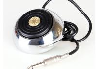 China 165G Metal Silver Step On Voltage Stabilizer Tattoo Foot Switch for sale