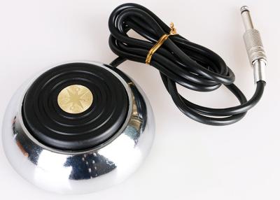 China 165G Metal Silver Step On Voltage Stabilizer Tattoo Foot Switch for sale
