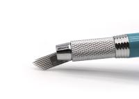 China Disposable Sterilized Permanent Makeup Needles Blade Razor for Manual Tattoo Pen for sale