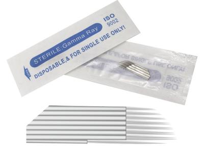 China Disposable Sterilized Permanent Makeup Needles Blade Razor for Manual Tattoo Pen for sale
