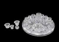 China Acrylic & Plastic Tattoo Ink Cap Holder Tattoo Equipment Supplies for sale
