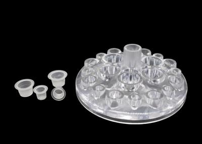 China Acrylic & Plastic Tattoo Ink Cap Holder Tattoo Equipment Supplies for sale
