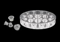China Acrylic & Plastic Tattoo Ink Cap Holder Tattoo Equipment Supplies for sale