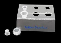 China Acrylic & Plastic Tattoo Ink Cap Holder Tattoo Equipment Supplies for sale