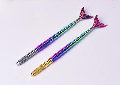 China OEM 3D Microblading Eyebrow Needle Permanent Makeup Pen Two Colors for sale