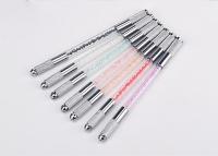 China Double Head Crystal Eyebrow Microblading Needle Permanent Makeup Pen for sale