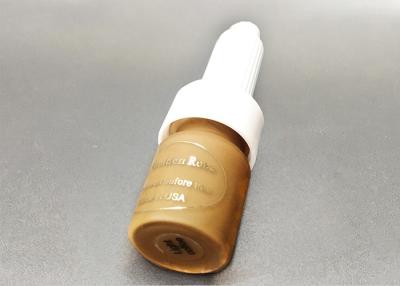 China Light Coffee 5ml 3D Eyebrow Microblading Eternal Tattoo Ink for sale