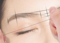 China Microblading Mapping String Pre Inked Eyebrow Marker  for sale
