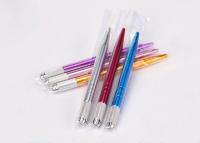 China Red Blue Gold 16g Aluminum Microblading Makeup Pen for sale