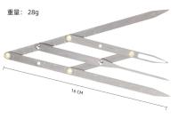 China Permanent Makeup Caliper Eyebrow Ruler Microblading Tools for sale