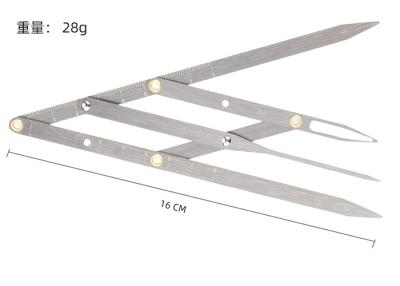 China Permanent Makeup Caliper Eyebrow Ruler Microblading Tools for sale