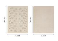China Blank And Eyebrow Sharp Rubber Fake Tattoo Practice Skins for sale