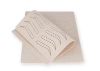 China Blank And Eyebrow Sharp Rubber Fake Tattoo Practice Skins for sale