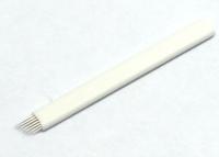 China Manual Pen Permanent Makeup Needles , 7 Pin Eyebrow Tattoo Needles for sale