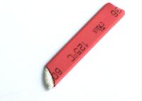China Disposable Red Permanent Makeup Needles , Eyebrow Tattoo Blade Needles for sale