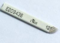 China Sterilized Permanent Makeup Manual Eyebrow Tattoo Needles with 11 Pins for sale