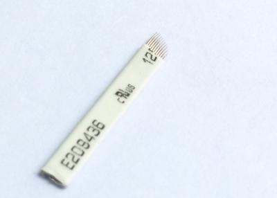 China Professional Eyebrow Permanent Makeup Needles , Manual Tattoo Needles 11Pins for sale