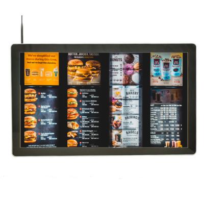 China Video Wall Player digital menu display 21.5 Inch Personalised Solutions for sale