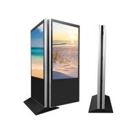 China Super Narrow Floor IDP Electronics Co., Ltd  Standing LCD Digital Signage for sale