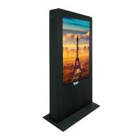 China 55 Inch 16.7M 1080p Outside Digital Signage Deutsch LCD Display System IR Remote Control for sale