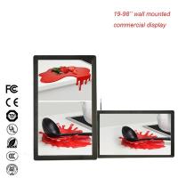 China 55 Inch Touch Screen Digital Signage Display Vertical Mounting With High Brightness for sale