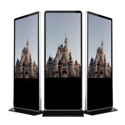 China 55 Inch Indoor Touch Screen Advertising Kiosk Digital Signage 3840x2160 500cd/m2 for sale