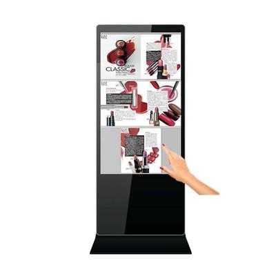 China 43 inch Free Standing Android Digital Poster Interactive Touch Screen Kiosk 4K for sale
